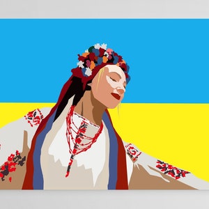 Digital Download. Slava Ukraini! Ukraine. Ukrainian Woman Dancing ...