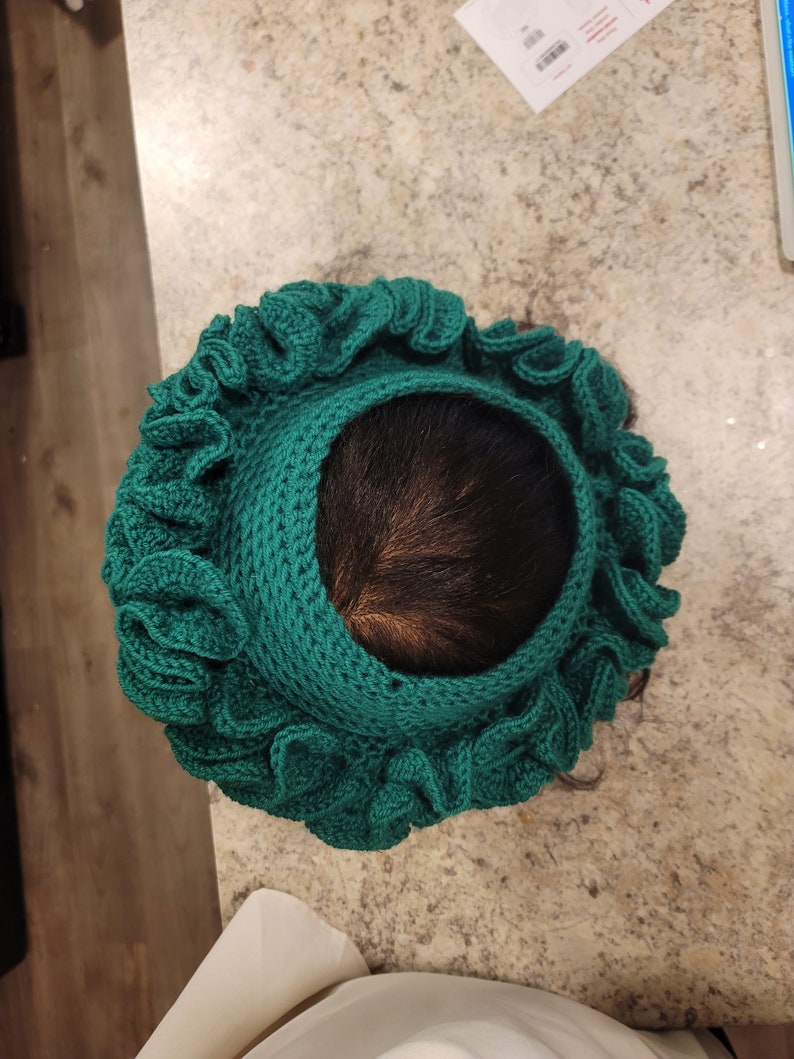 Crochet Pattern ~ Ruffled Ear Warmer, Fancy Earmuffs, Headband With ...