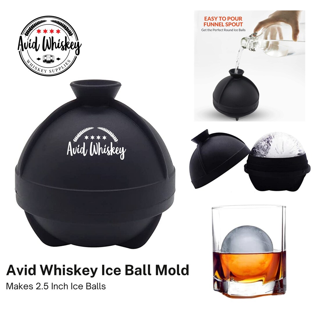 Ice Ball Mold Set of 2 or 4 Perfect for Whiskey Bourbon or Old ...
