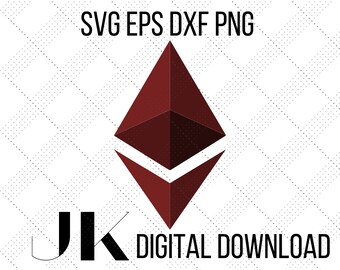 Ethereum Logo Svg - Etsy