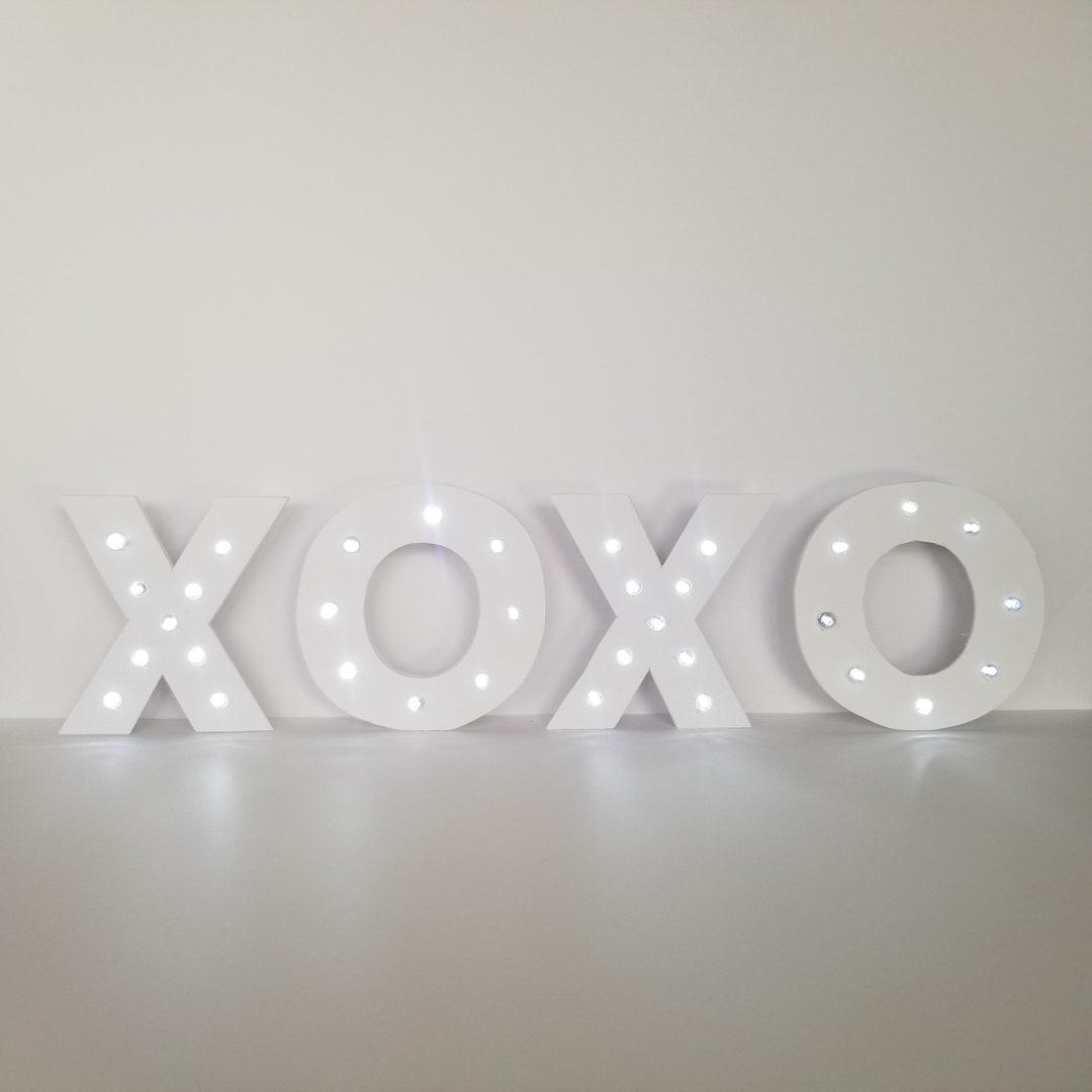 XOXO Love Template 12 Inches Instant Download Instruction - Etsy