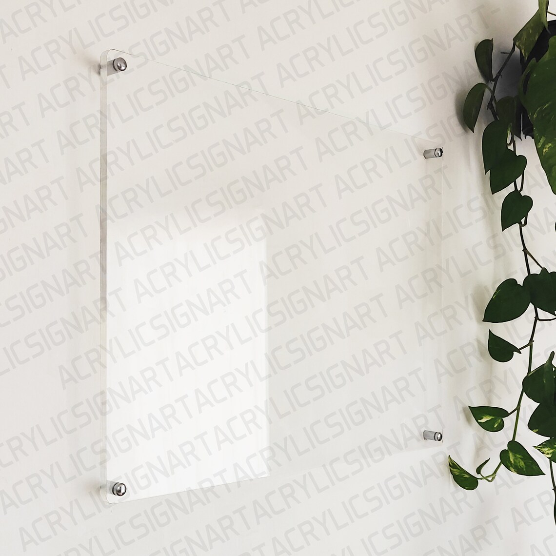 Blank Acrylic Dry Erase Board Clear Plaque Clear Wall - Etsy