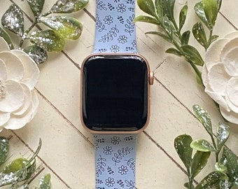 Tropical Flower Watch Band 38mm 40mm 41mm 42mm 44mm 45mm S/M - Etsy
