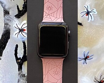 Halloween Watch Band for Apple Spiders Web TPU Silicone 38mm - Etsy