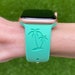 Palm Tree Watch Band 38mm 40mm 41mm 42mm 44mm 45mm S/M M/L Series 1,2,3 ...