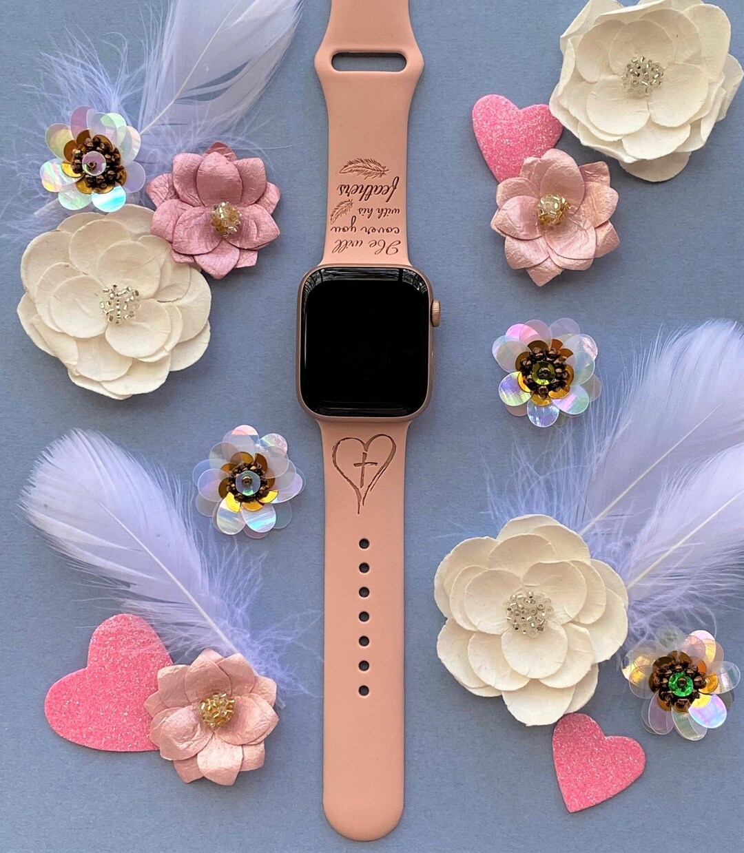 Cross Watch Band 38mm 40mm 41mm 42mm 44mm 45mm S/M M/L Series 1,2,3,4,5 ...