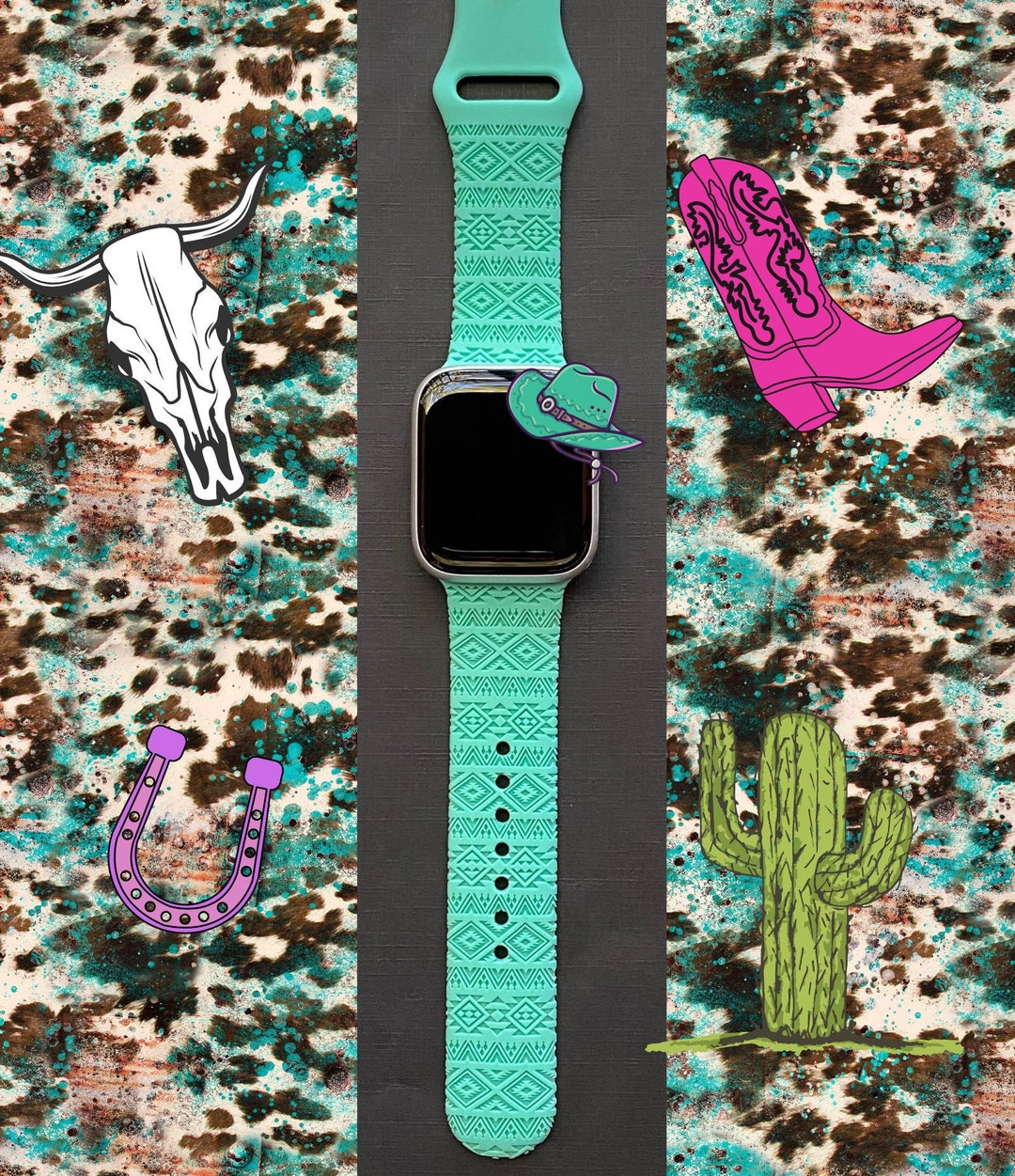 Western Tribal Watch Band 38mm 40mm 41mm 42mm 44mm 45mm S/M M/L Series ...