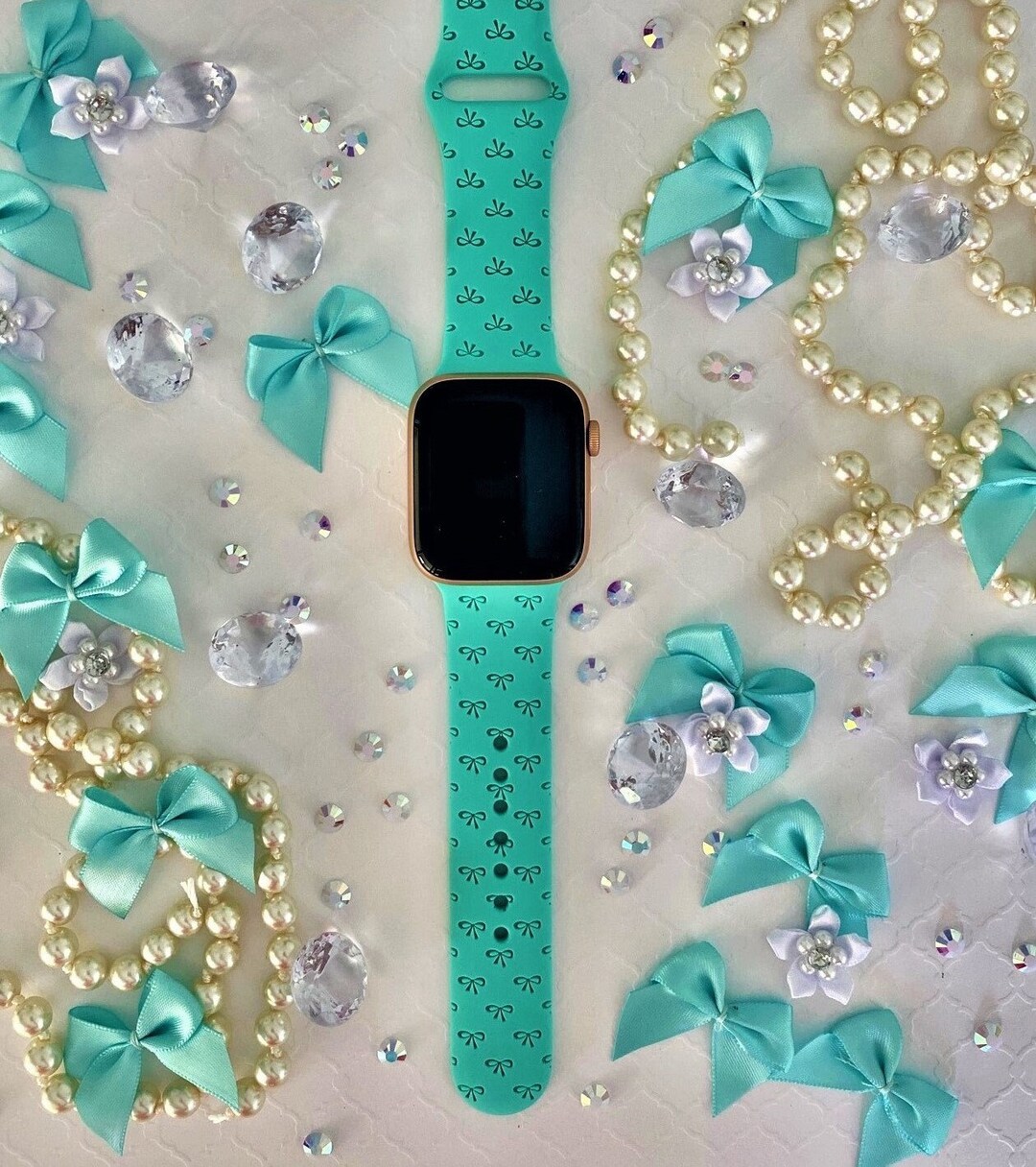 Bows Watch Band 38mm 40mm 41mm 42mm 44mm 45mm S/M M/L Series 1,2,3,4,5 ...