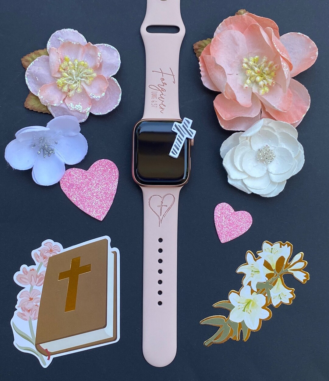 Cross Watch Band 38mm 40mm 41mm 42mm 44mm 45mm S/M M/L Series 1,2,3,4,5 ...