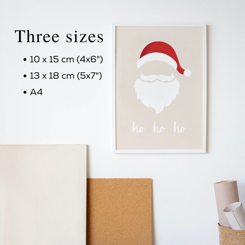 Christmas Poster Set of 3 Printable Christmas Decor Christmas ...