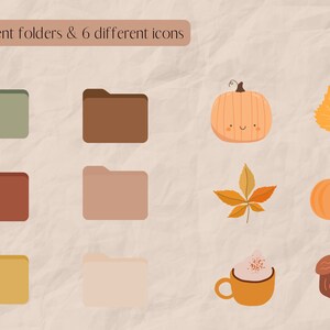 Fall Themed Desktop Organizer | EDITABLE | Calender Fall Season ...