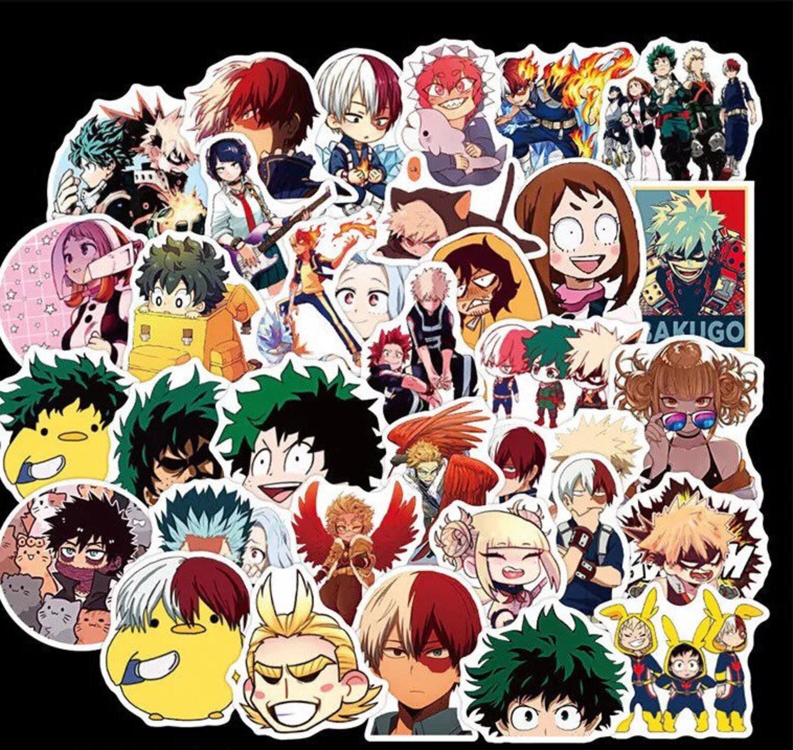 MHA Sticker My Hero Academia Sticker Anime Sticker | Etsy