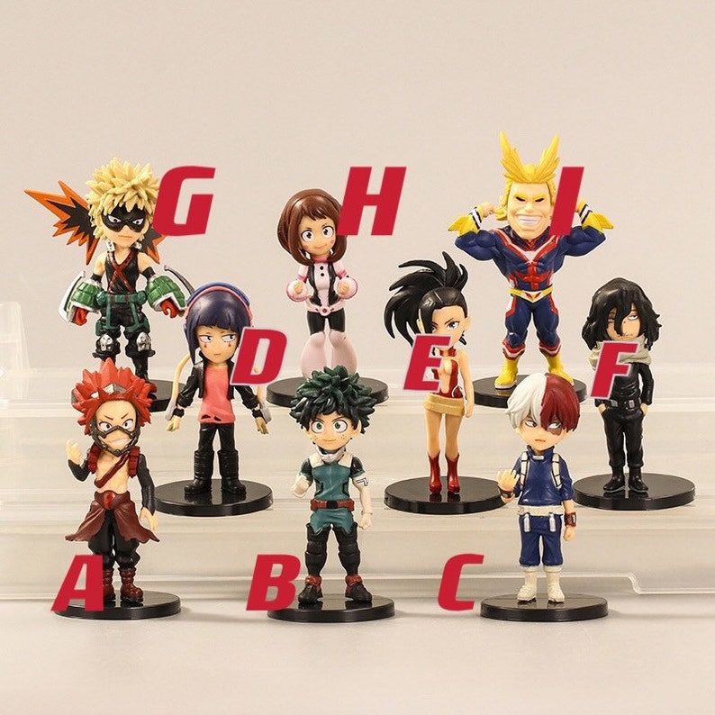 MHA My Hero Academic Figures MHA Toys Anime Figures Anime | Etsy