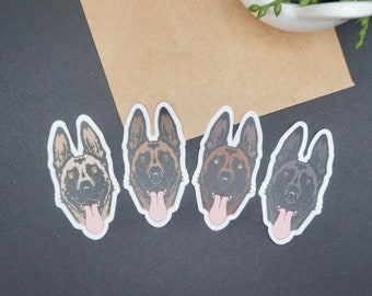 CAUTION Live Maligator Sticker Decal / Belgian Malinois / - Etsy