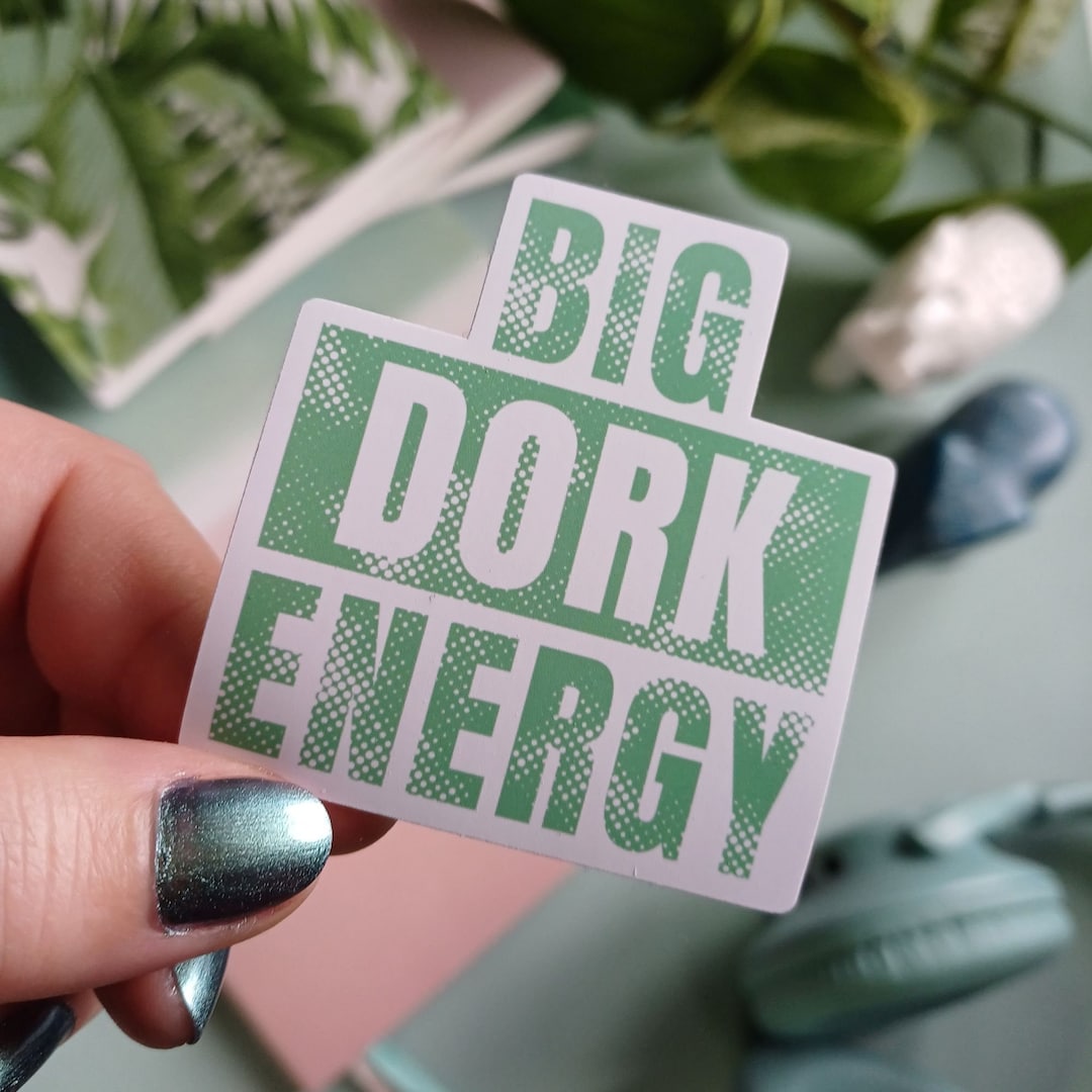 Nerdy Nerds Die Cut Laminated Vinyl Sticker for Journaling Scrapbooking ...