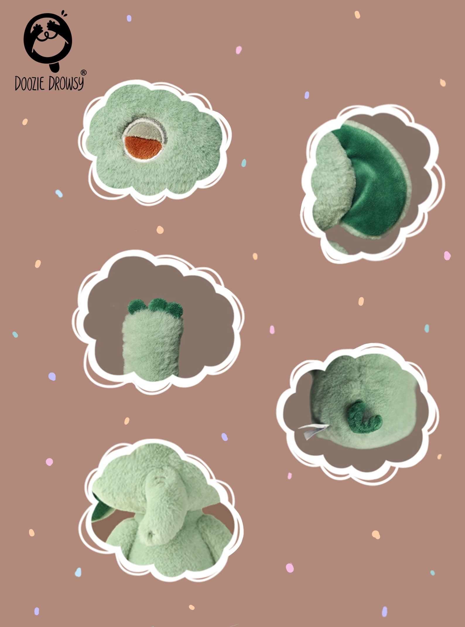 Snono the Elephant Doozie Drowsy Cute Plushie Plush Toy - Etsy