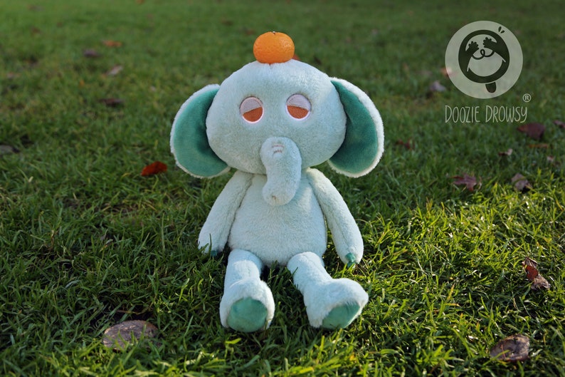 Snono the Elephant Doozie Drowsy Cute Plushie Plush Toy | Etsy