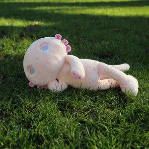 Ronron the Axolotl | Doozie Drowsy, Cute Plushie, Plush Toy, Unique ...