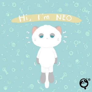 Neo the Cat Plushie: Doozie Drowsy Stuffed Animal Sleeping Buddy - Etsy