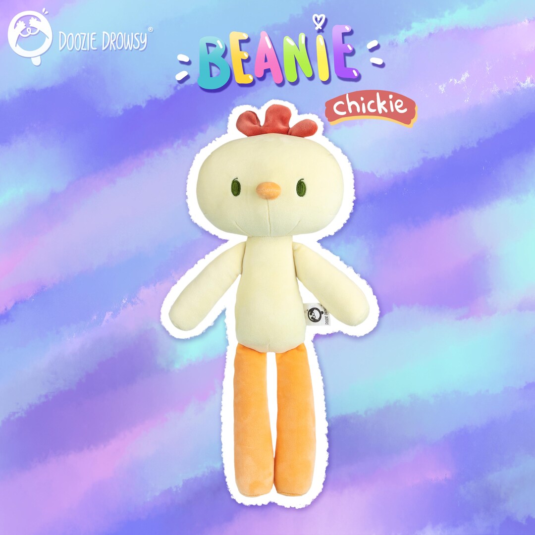 Beanie Chickie | Doozie Drowsy, Cute Plushie, Plush Toy, Unique Design ...