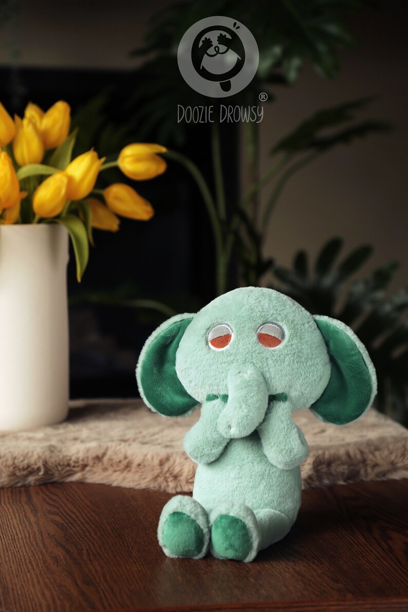Snono the Elephant Doozie Drowsy Cute Plushie Plush Toy | Etsy