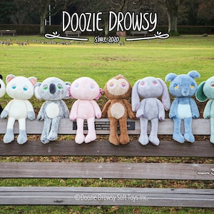 Neo the Cat | Doozie Drowsy, Cute Plushie, Plush Toy, Unique Design ...