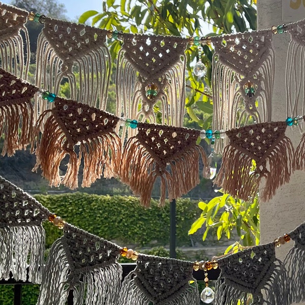 Macrame Banner - Etsy