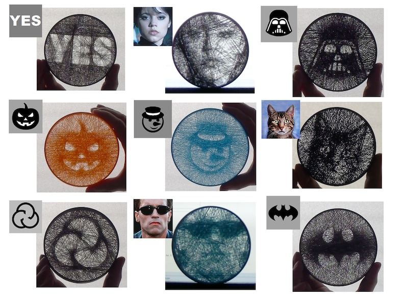 App to Create Ready-to-print String Art STL'S (3D Print) - Etsy