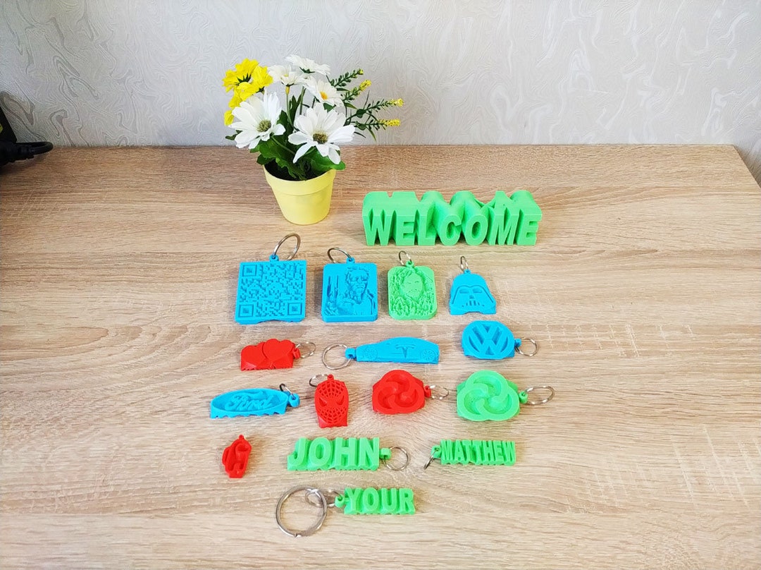 App to Create Ready-to-print Keychains STL'S (3D Print) - Etsy
