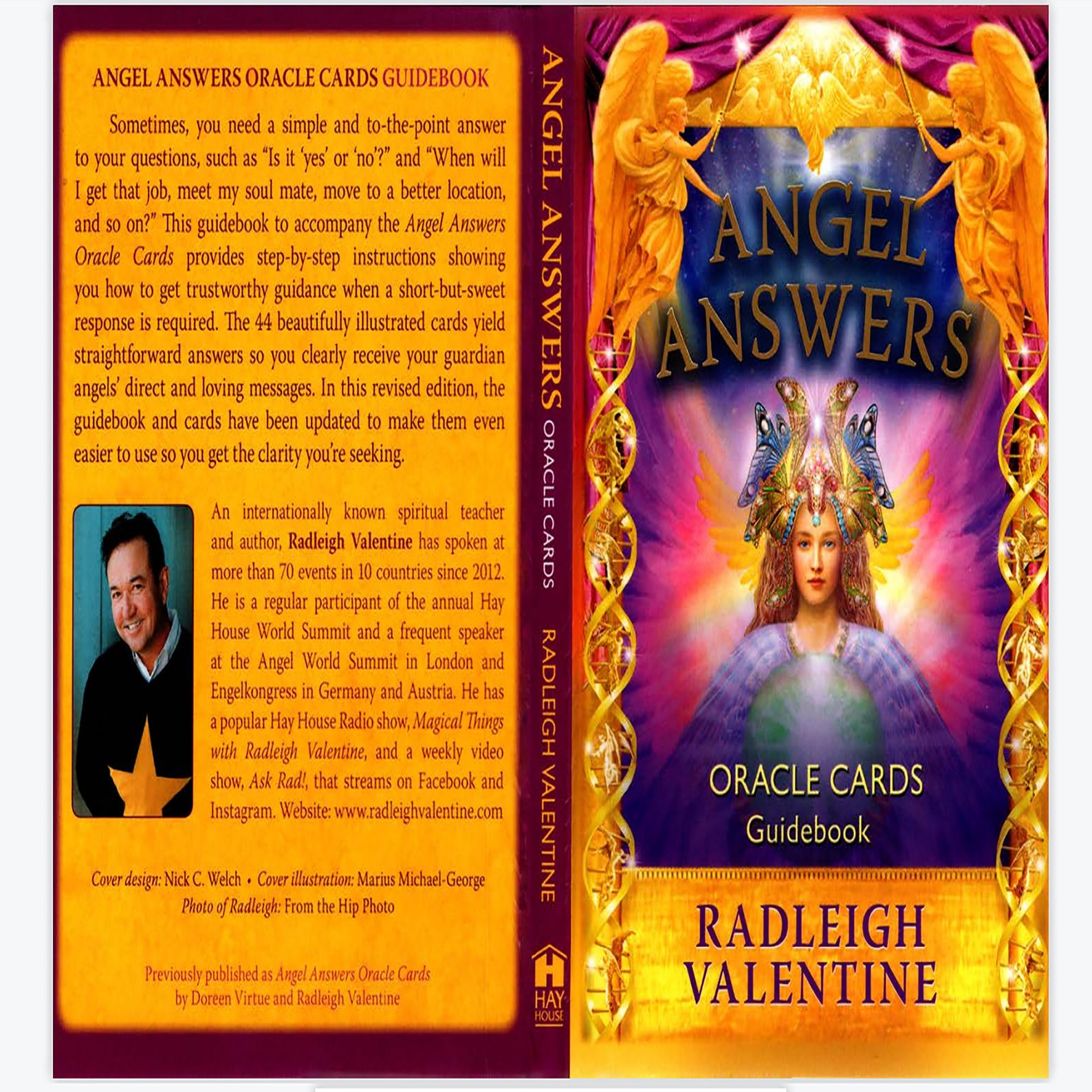 Angel Answers Oracle Cards Guide Oracle Card Guide Pdf Tarot Etsy