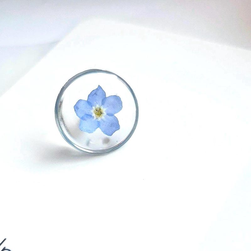 Dried Real Rose Hair Pin - Etsy UK