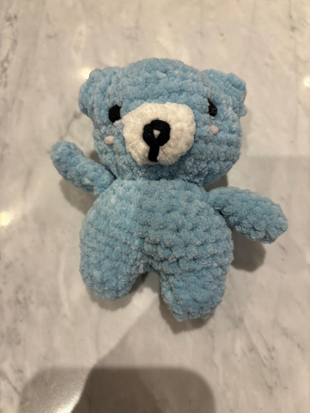 Mini Teddy Bear Crochet Amigurumi Plushy - Etsy