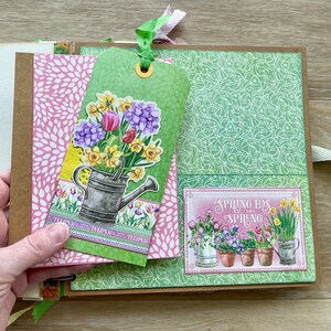 Floral Handmade Scrapbook Album: A Heartfelt Gift for Her - Etsy