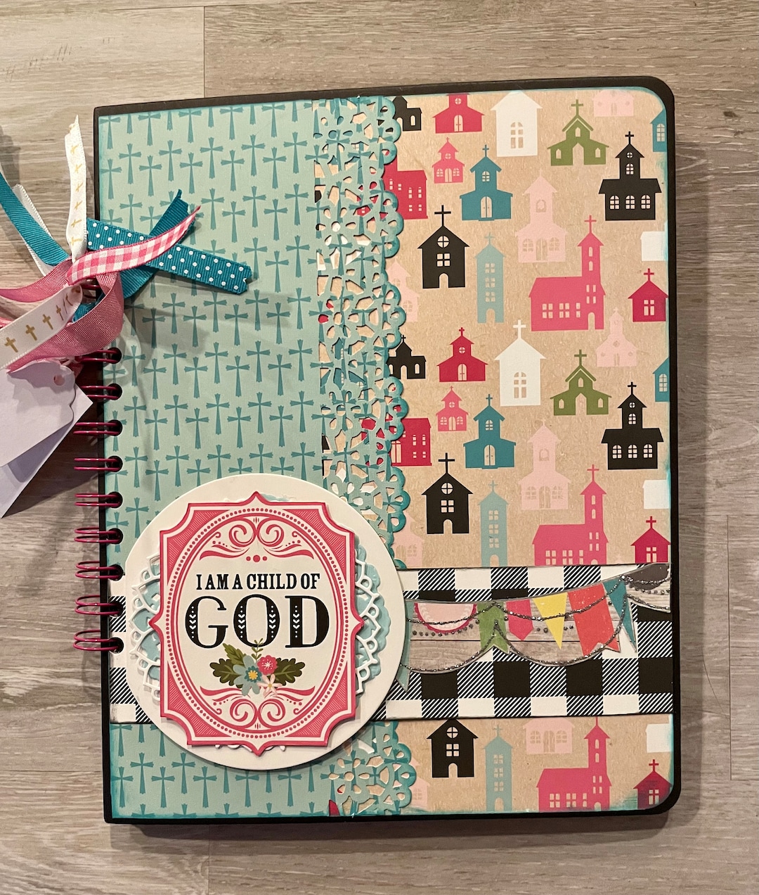 Religious Scrapbook Album Perfect for First Communion or Baptism Photos ...