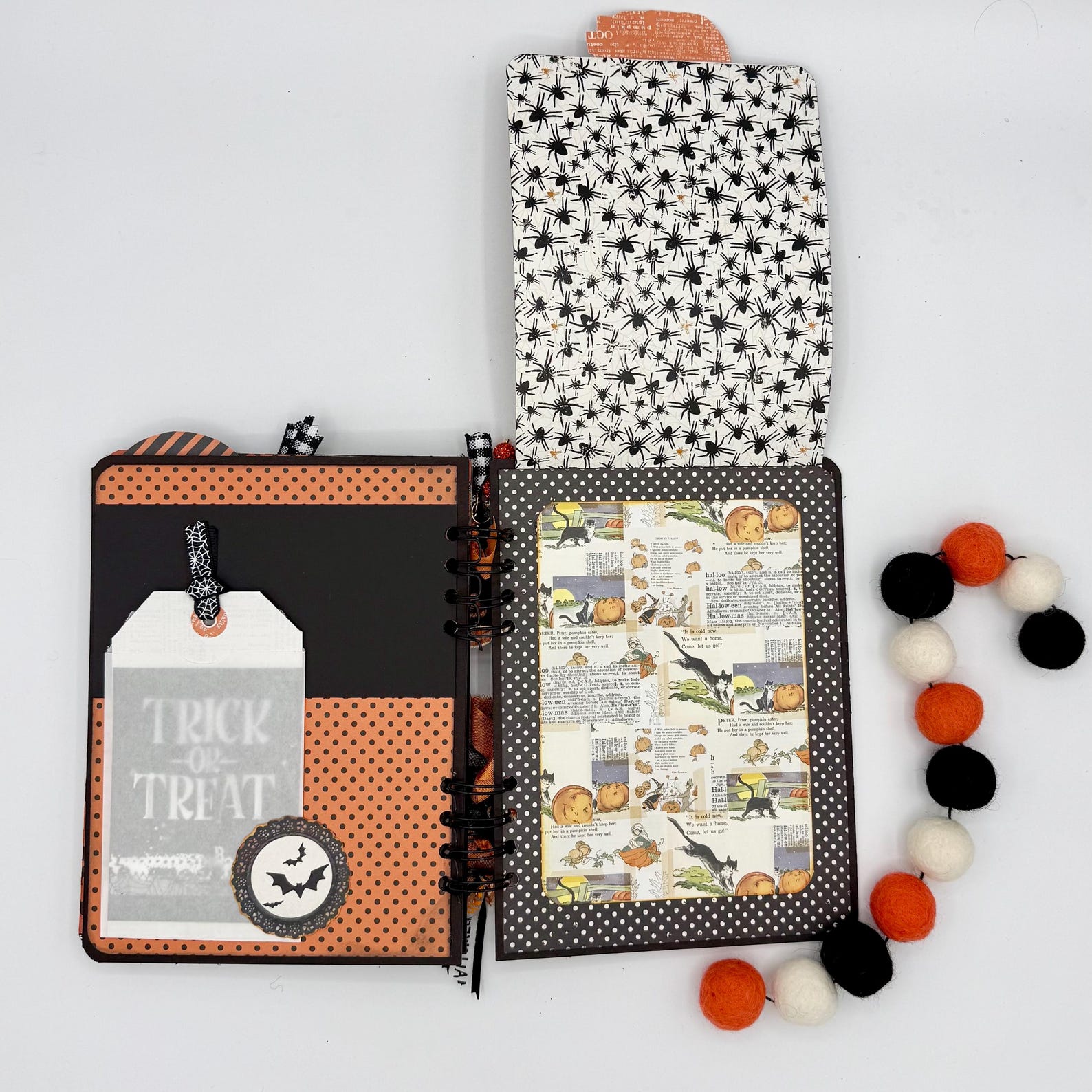 Halloween Premade Scrapbook to Celebrate Wicked Good Times - Etsy