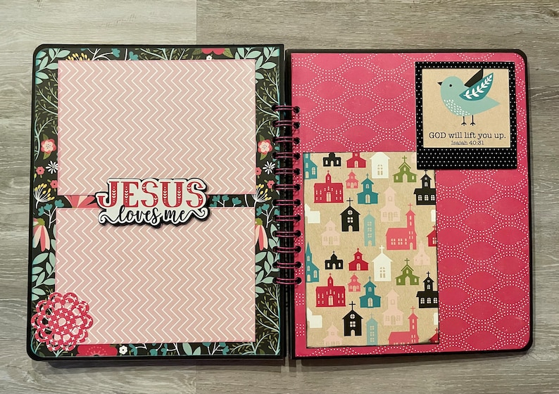 Religious Scrapbook Album Perfect for First Communion or Baptism Photos ...