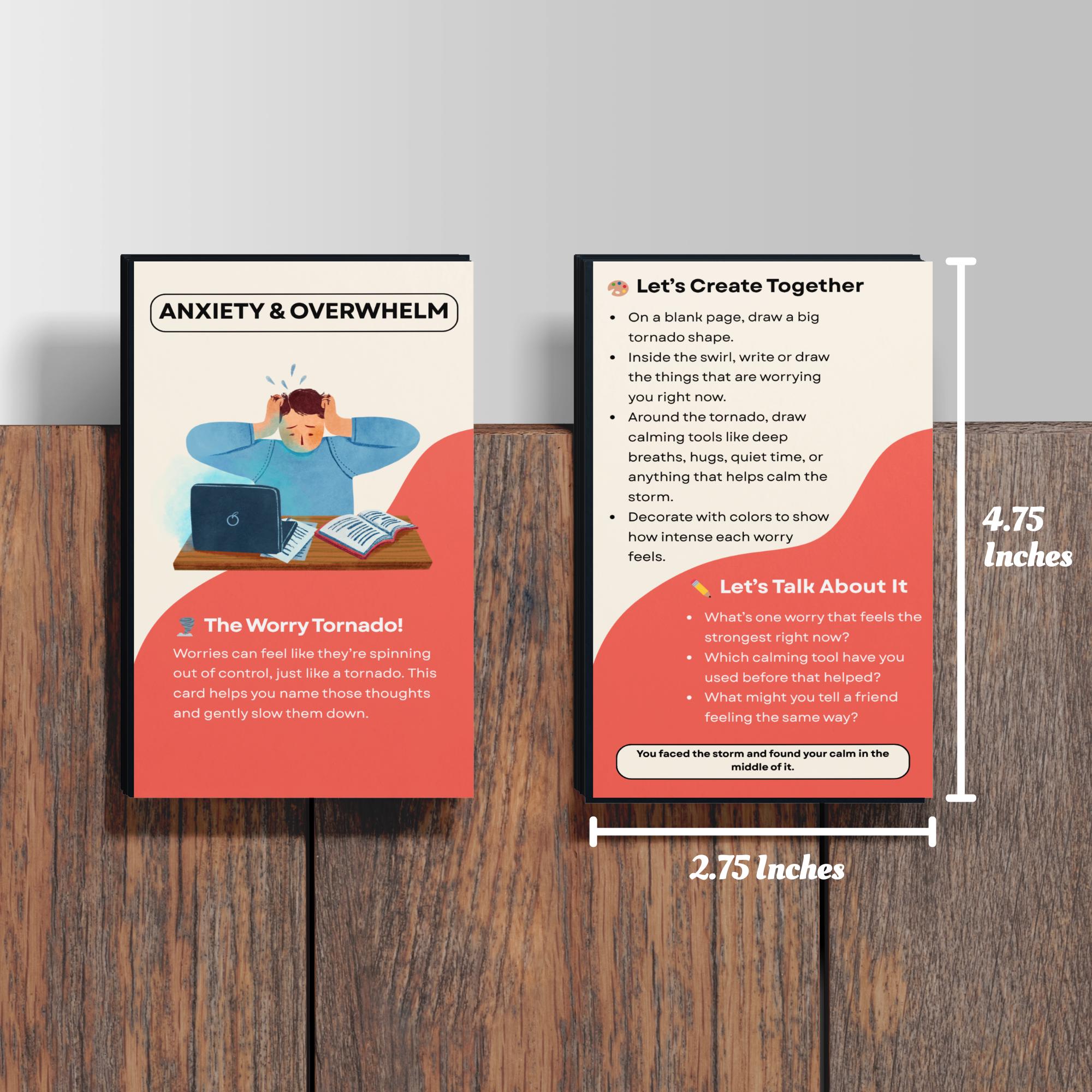 200 Coping Skills Cards: Art Therapy Prompts, Activities & Worksheets ...