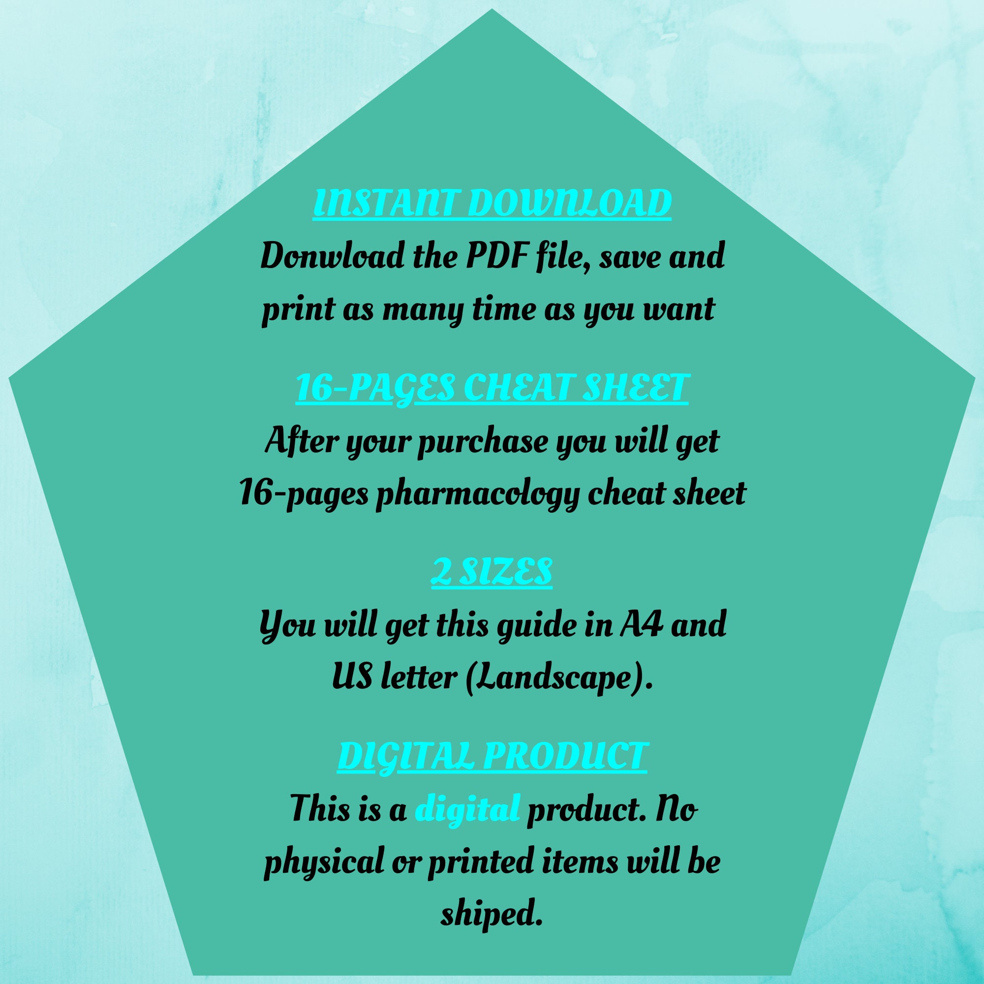 Complete Psychopharmacology Study Guide Psychiatric Drugs Cheat Sheet ...