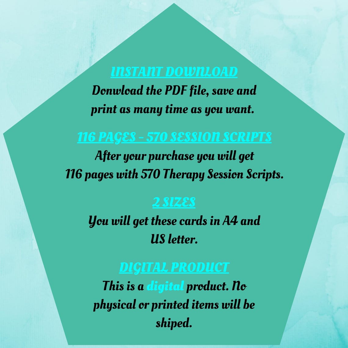 570 Therapy Session Scripts Guidebook Guided Mental Health Scenarios ...