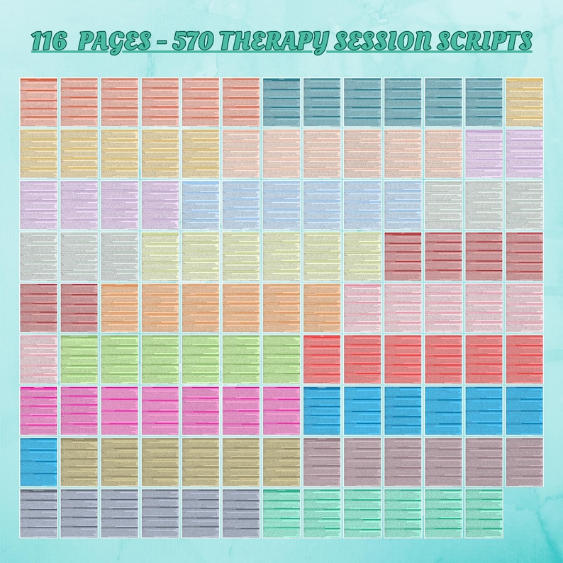 570 Therapy Session Scripts Guidebook Guided Mental Health Scenarios ...