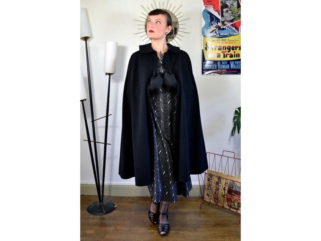 Edwardian Wool Cape Antique True Vintage 1900 1910 1920 - Etsy