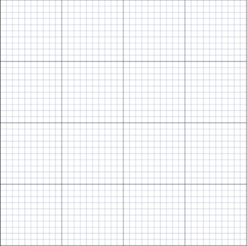 GRID / GRAPH PAPER A0, A1, A21 Size Imperial 1 Inch 1/10th Inch Squares ...