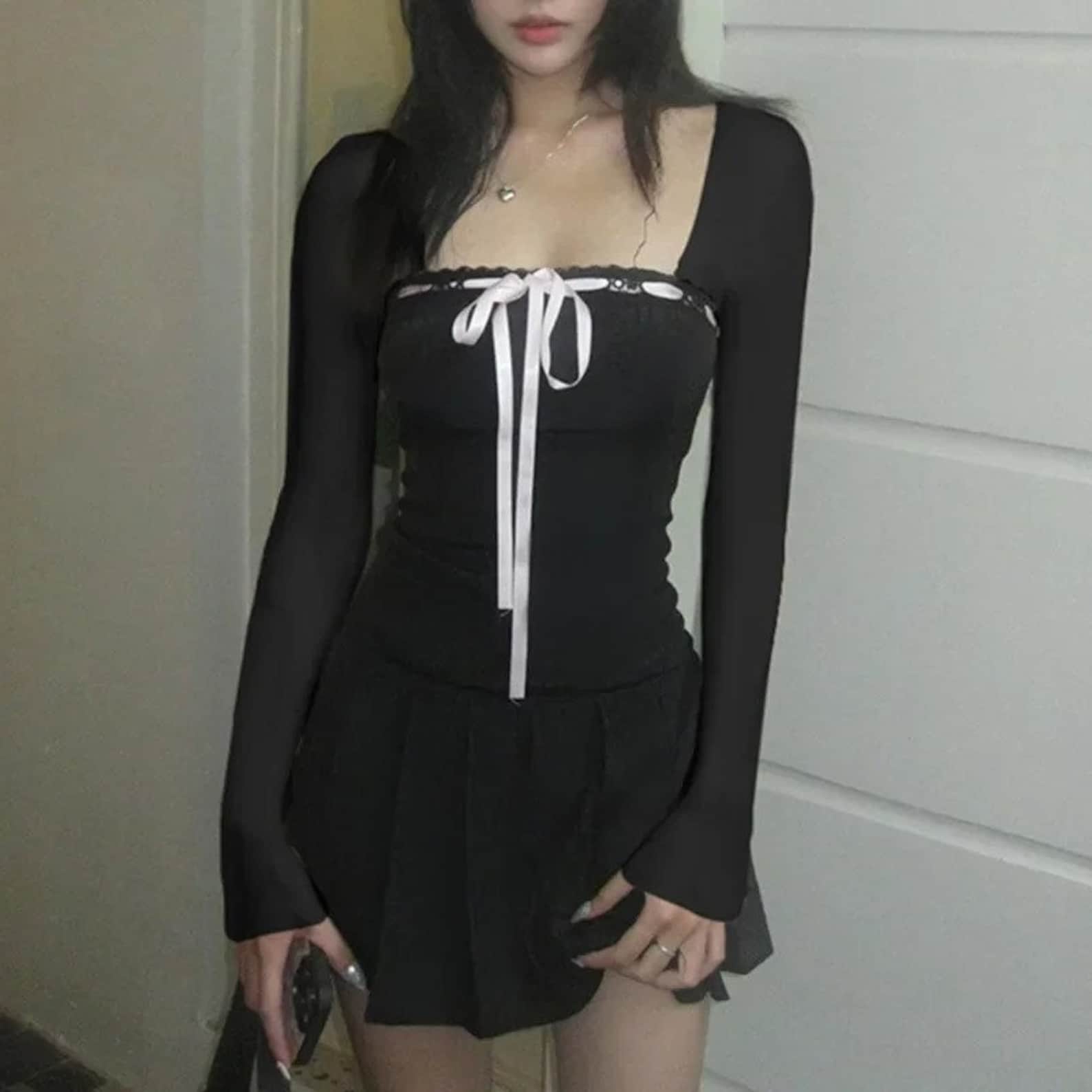 Coquette Dress Coquette Apparel Dark Coquette Dress Dollette Clothing ...