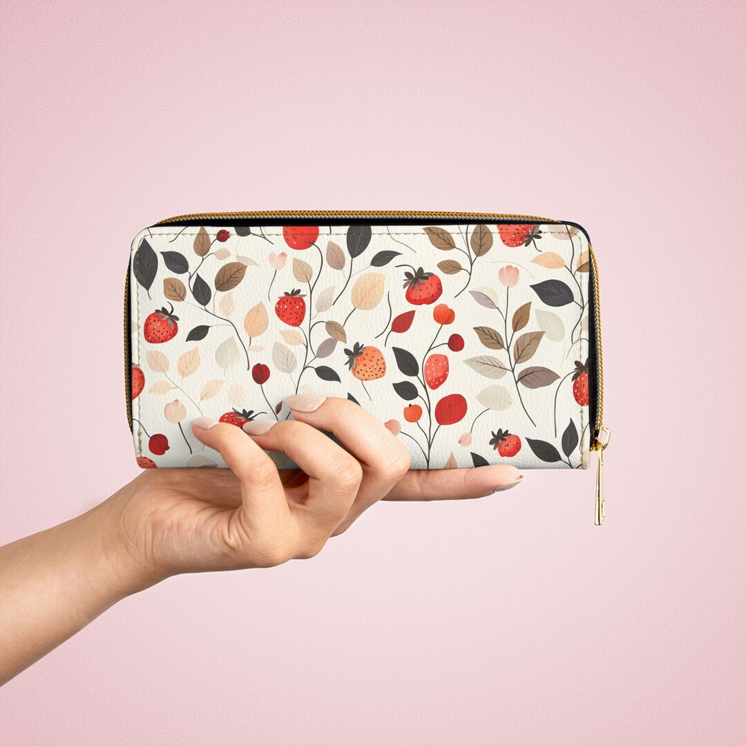 Coquette Wallet, Coquette Strawberry Wallet, Vintage Wallet, Cute ...
