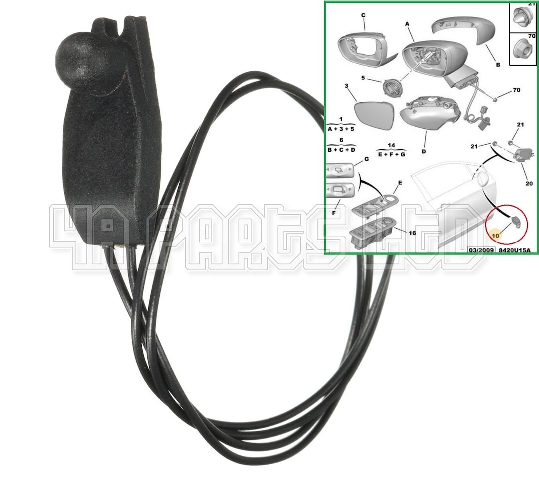 Citroen DS3 DS4 DS5 C4 C5 C8 External Temperature Sensor Underneath ...