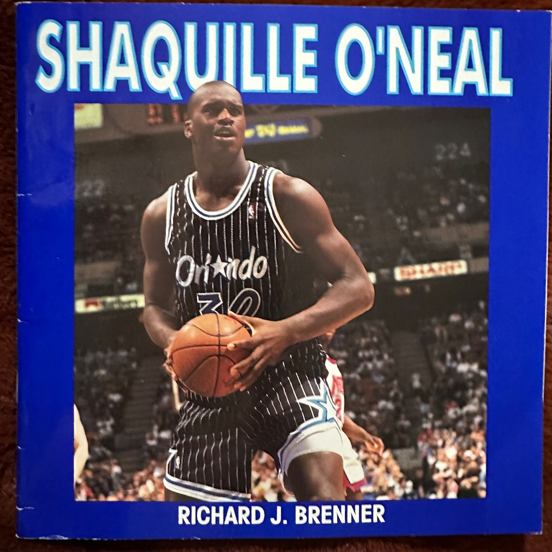 90’s Shaquille O’neal Book - Etsy