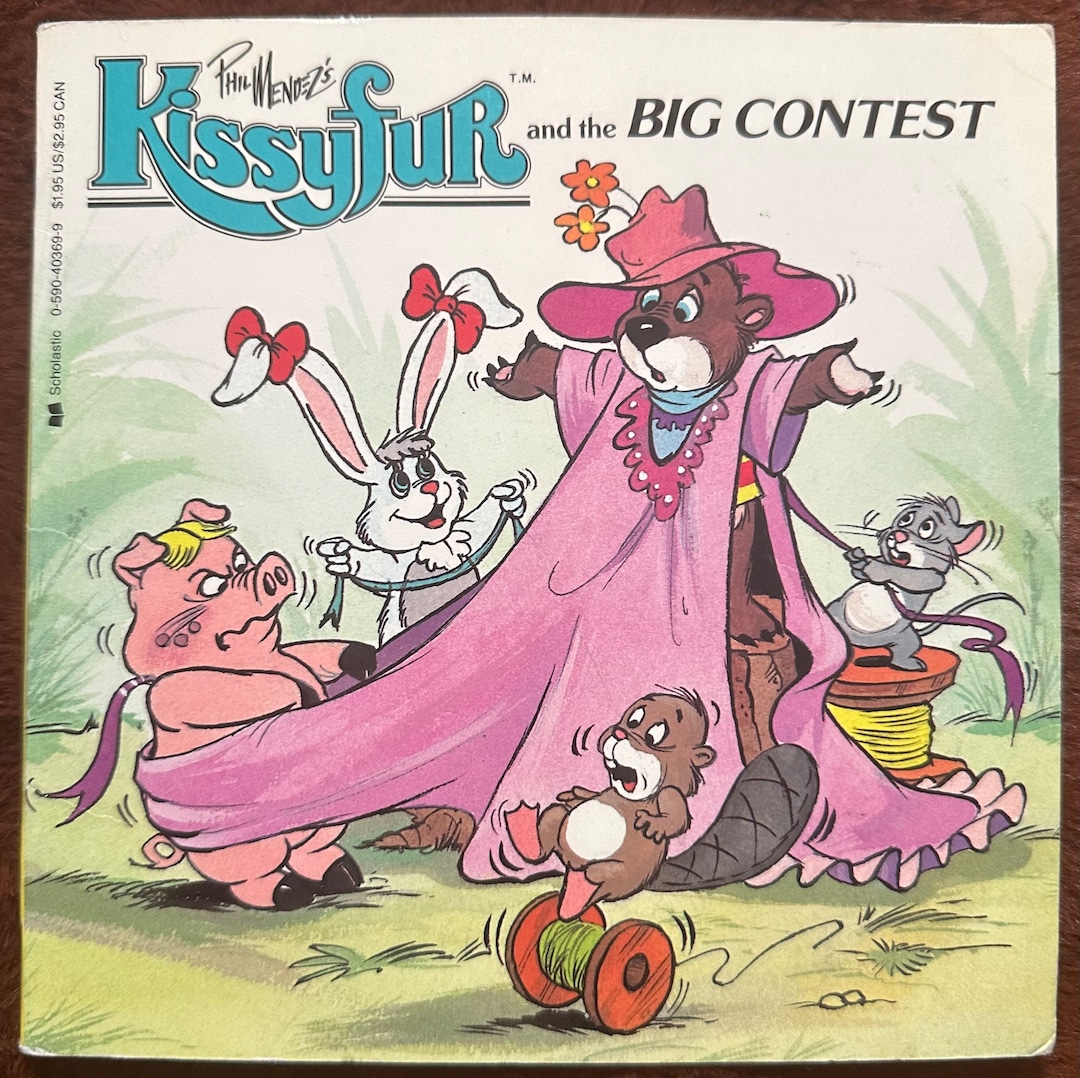 80’s Phil Mendez’s “kissyfur and the Big Contest” Book - Etsy