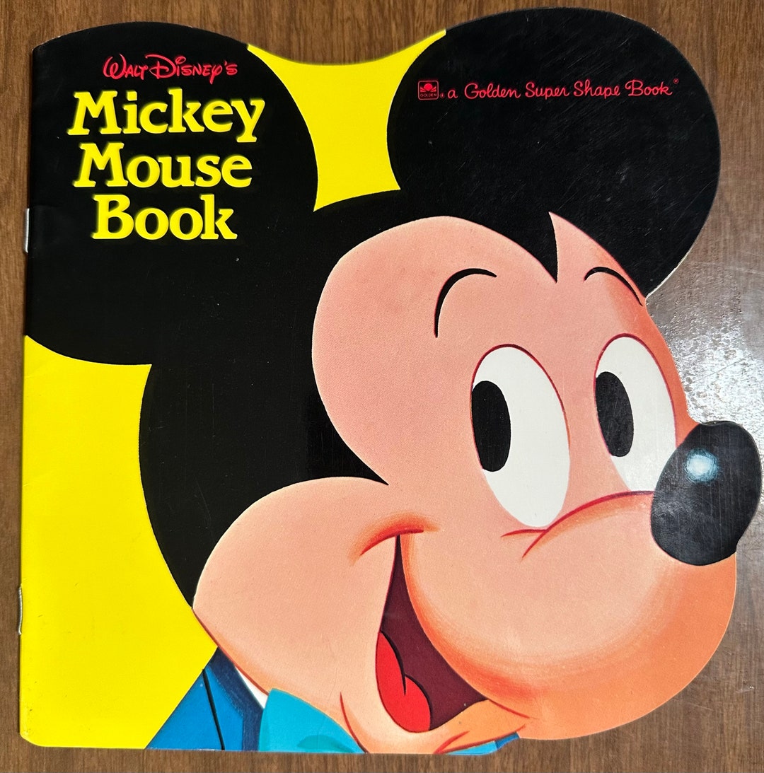 60s Walt Disneys Mickey Mouse Book - Etsy