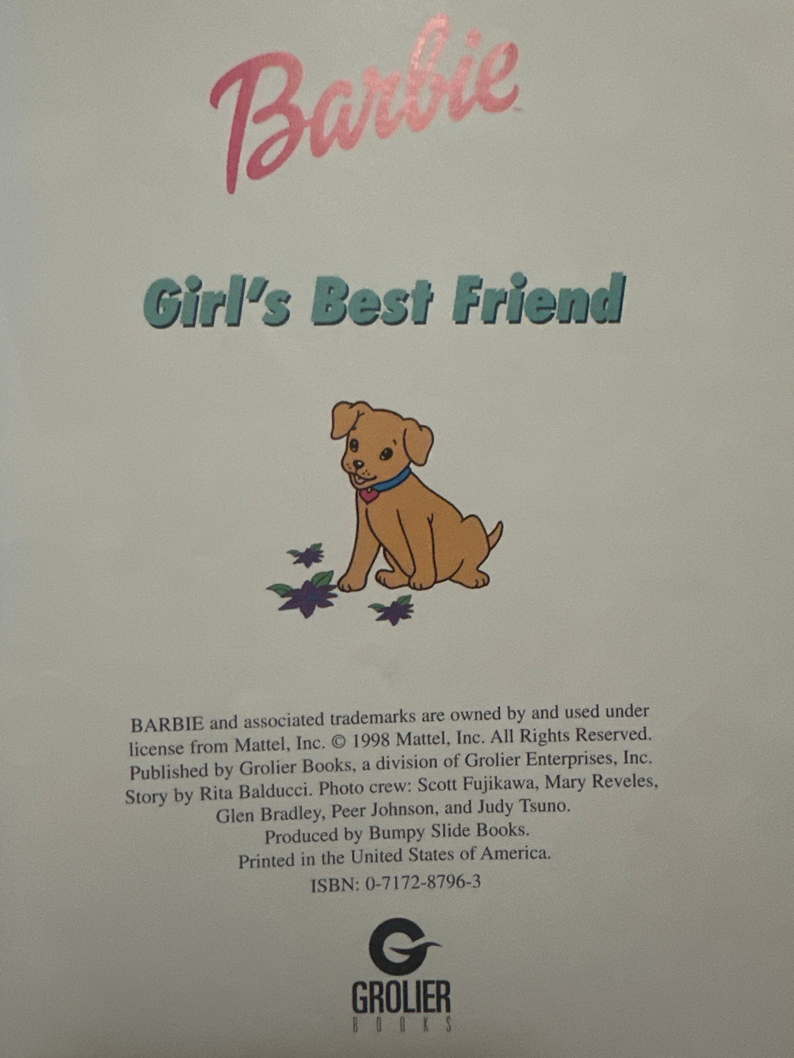 90’s Barbie Girl’s Best Friend Chapter Book - Etsy