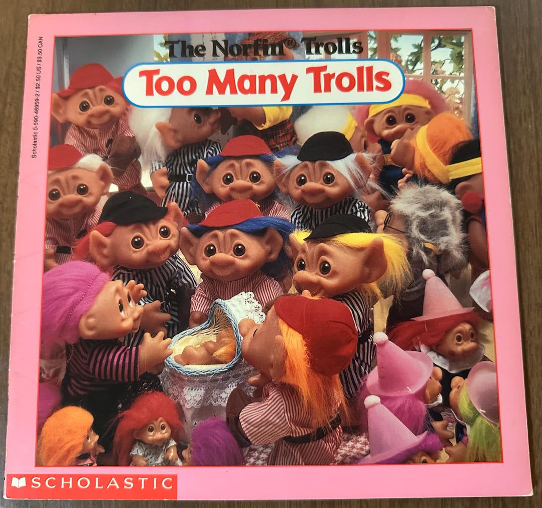 90s Norfin Trolls: Too Many Trolls Book - Etsy